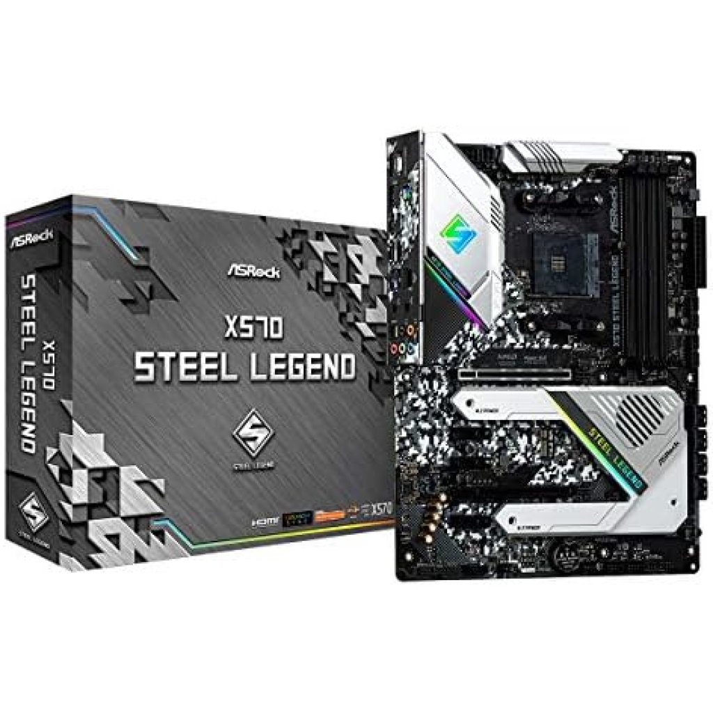 ASRock AM4/X570 Steel Legend/4DDR4/HDMI/DP