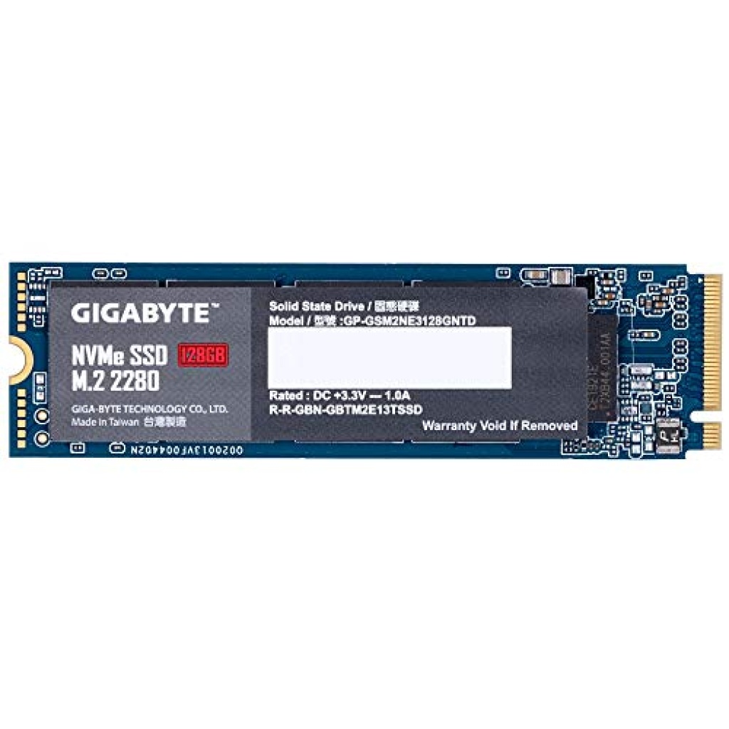 GIGABYTE NVMe SSD 128GB