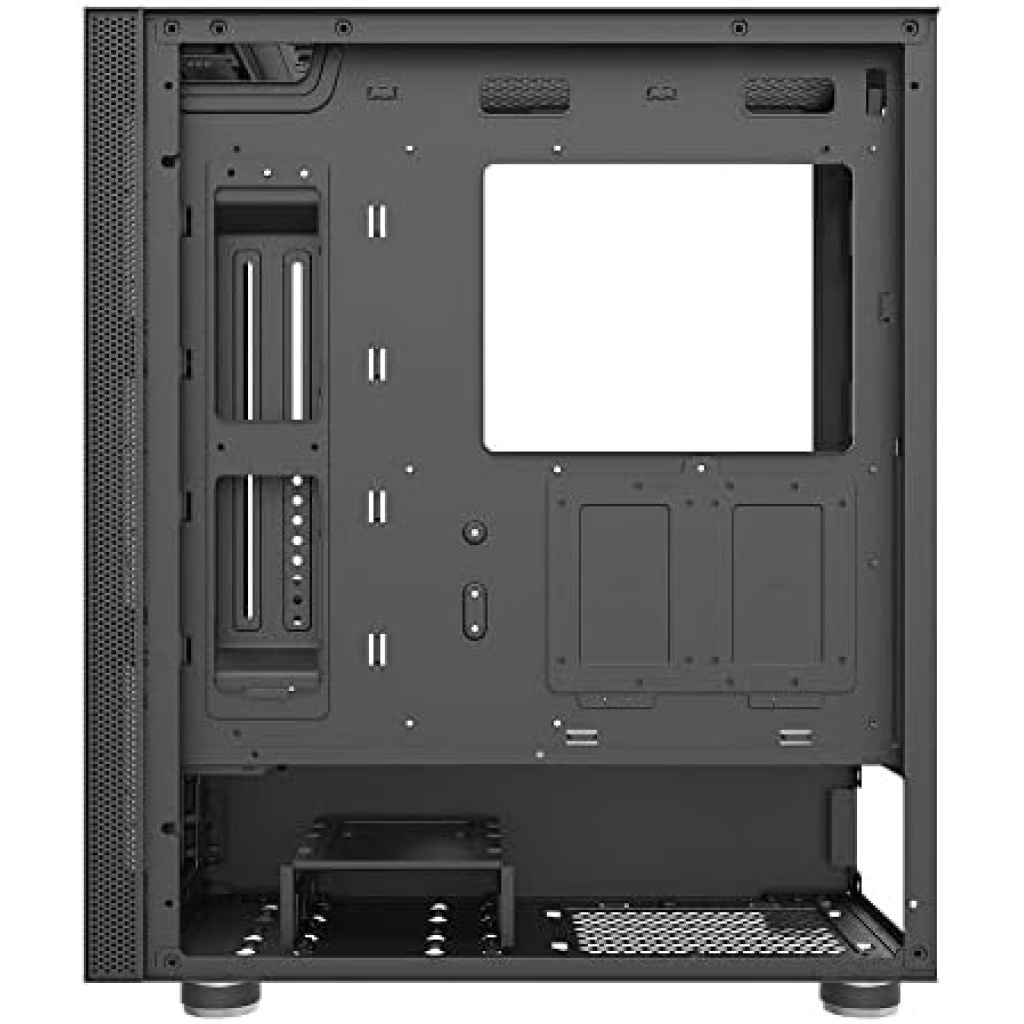 DarkFlash DK210 Graffiti ATX PC Gaming Case - Black